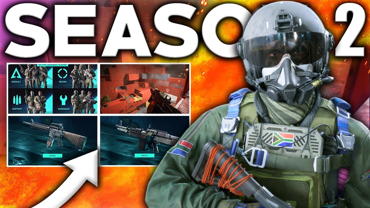 Battlefield 2042 Season 2 New Map Gameplay | New Weapons and Classes ...