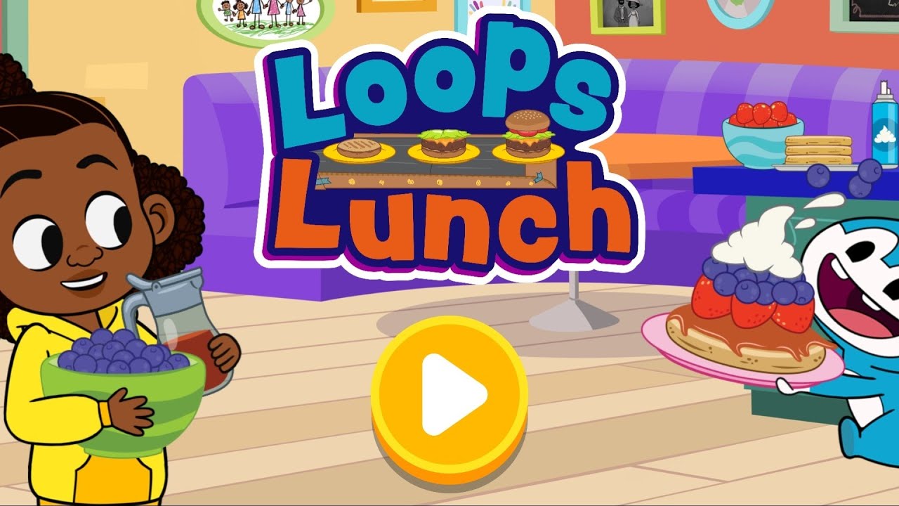 Lyla in the Loop 🍎 Loop’s Lunch Game | PBS Kids | Educational Fun for Kids Ages 3-8 - YouTube