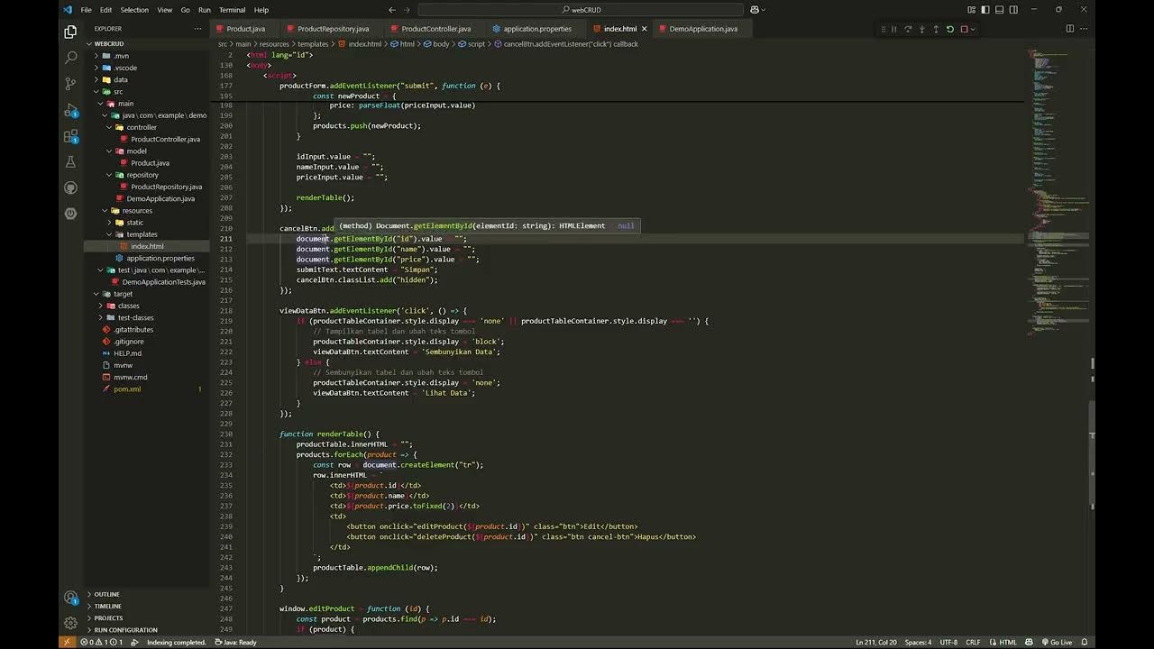 Web CRUD - Praktikum Pemrograman Berorientasi Objek FF - YouTube