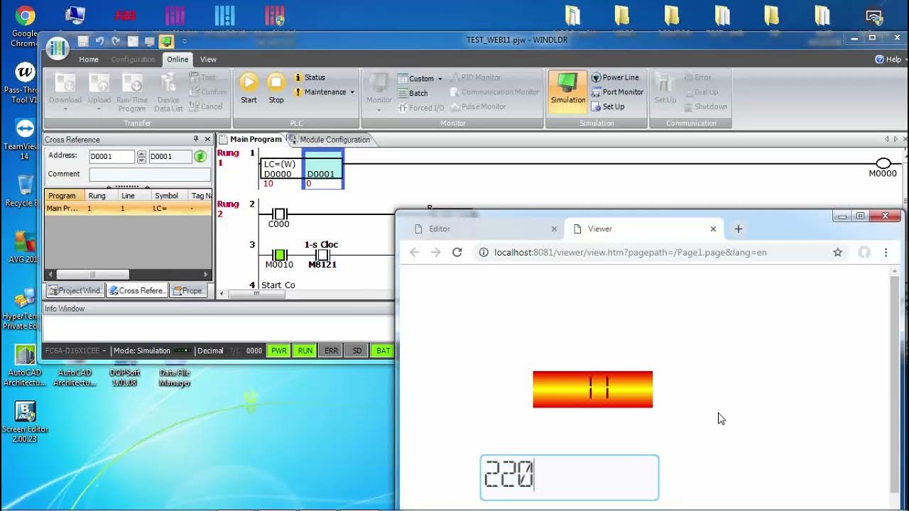 Webserver idec label text input - YouTube
