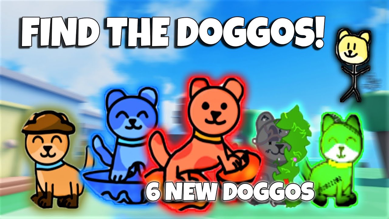 ROBLOX - Find the Doggos - 6 New Doggos! - YouTube