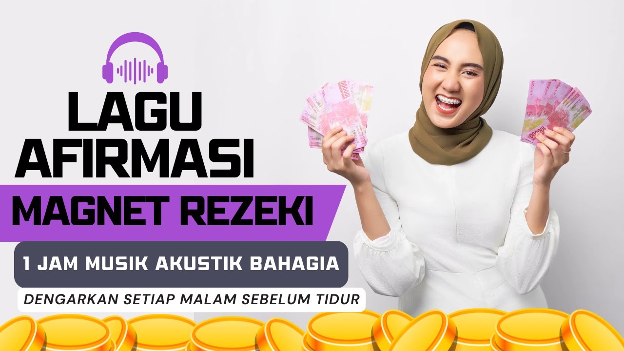 [Self-Improvement] Lagu Afirmasi Penarik Rezeki Melimpah Sebelum Tidur || #motivitamin - YouTube