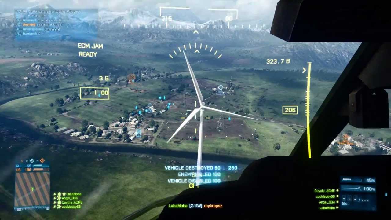 BF3 Armored Kill Armored Shield Scout Heli Gameplay Montage (PC HD ...