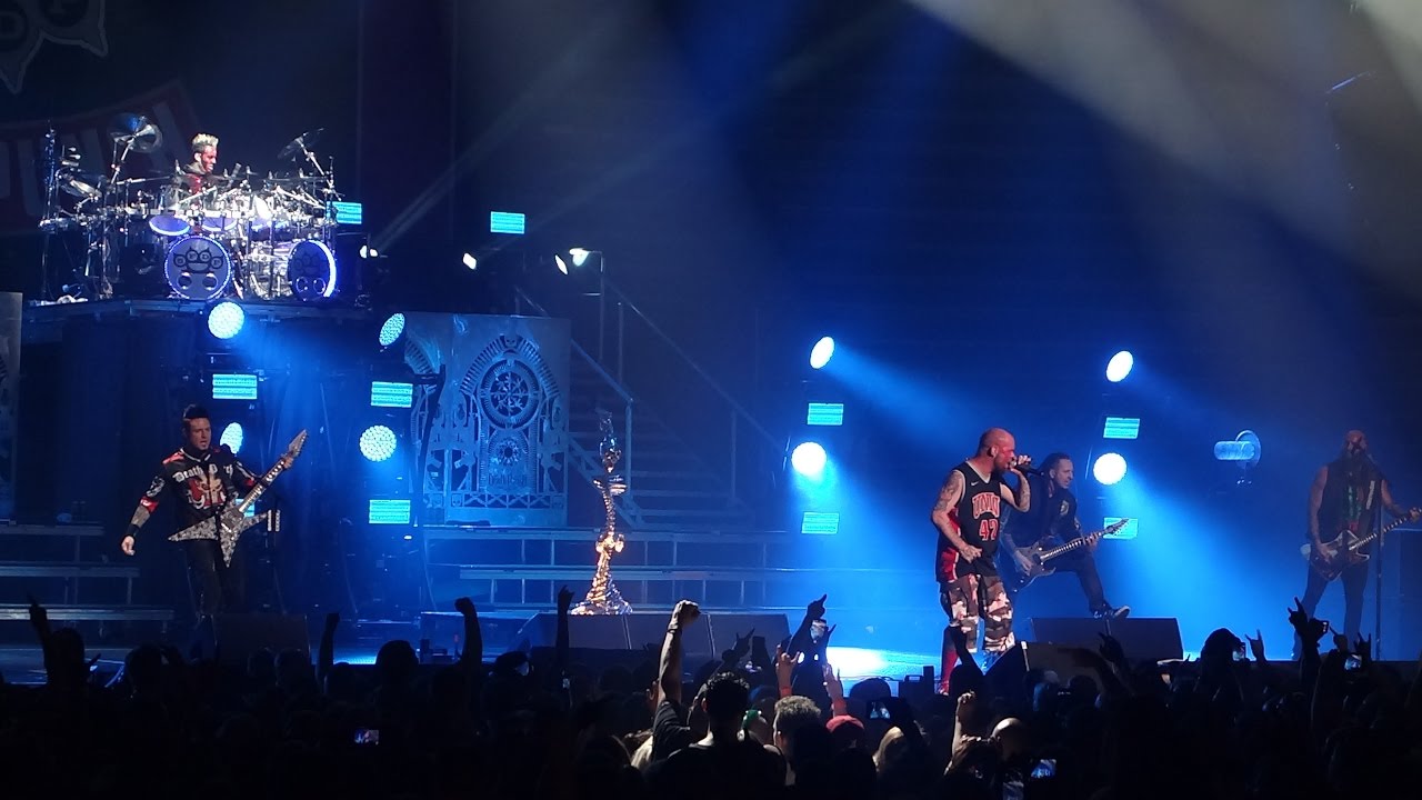 Five Finger Death Punch live Full Show @ T-Mobile Arena 10/28/16 - YouTube