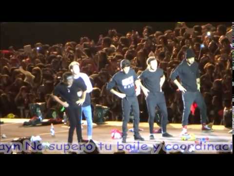 Mejores momentos concierto one direction en chile - YouTube
