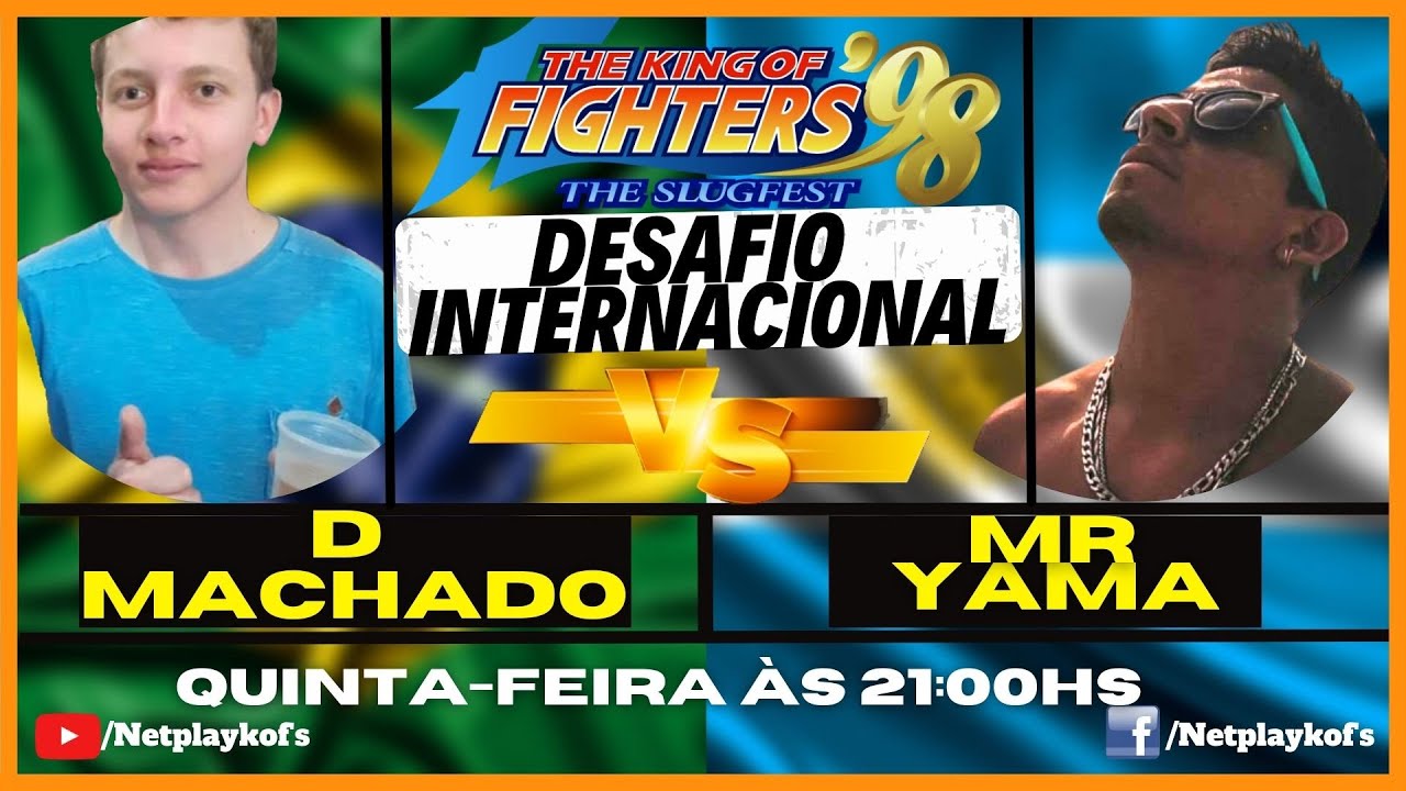 D-MACHADO 🇧🇷 vs MR-YAMA 🇦🇷| DESAFIO INTERNACIONAL| #jogosdeluta # ...