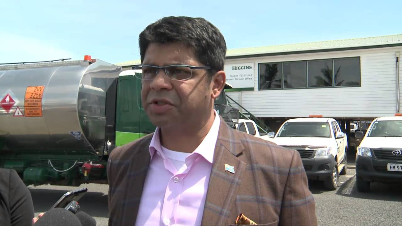 Fijian Attorney General on inaugural Fiji Airways flight to Singapore ...