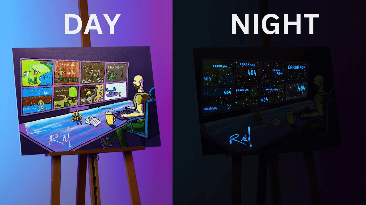 Old School Runescape Glow-In-The-Dark Wall Art - ,,Life of Bot ...