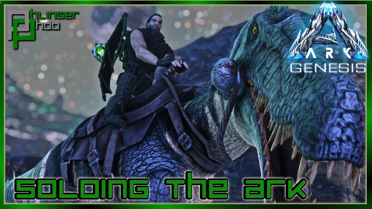 ARK IN SPACE! EXPLORING THE LUNAR BIOME! Soloing the Ark S5E121 - YouTube