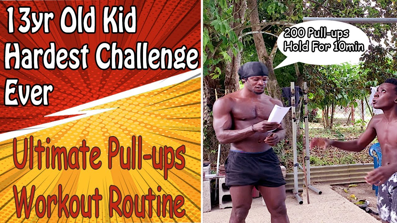 Ultimate Pull ups Challenge Workout - YouTube