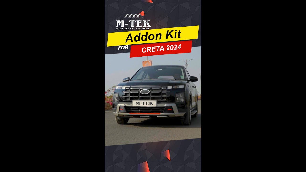 M-TEK body Kit " JAWAN KIT" for Creta 2024. The best kit for your Creta ...