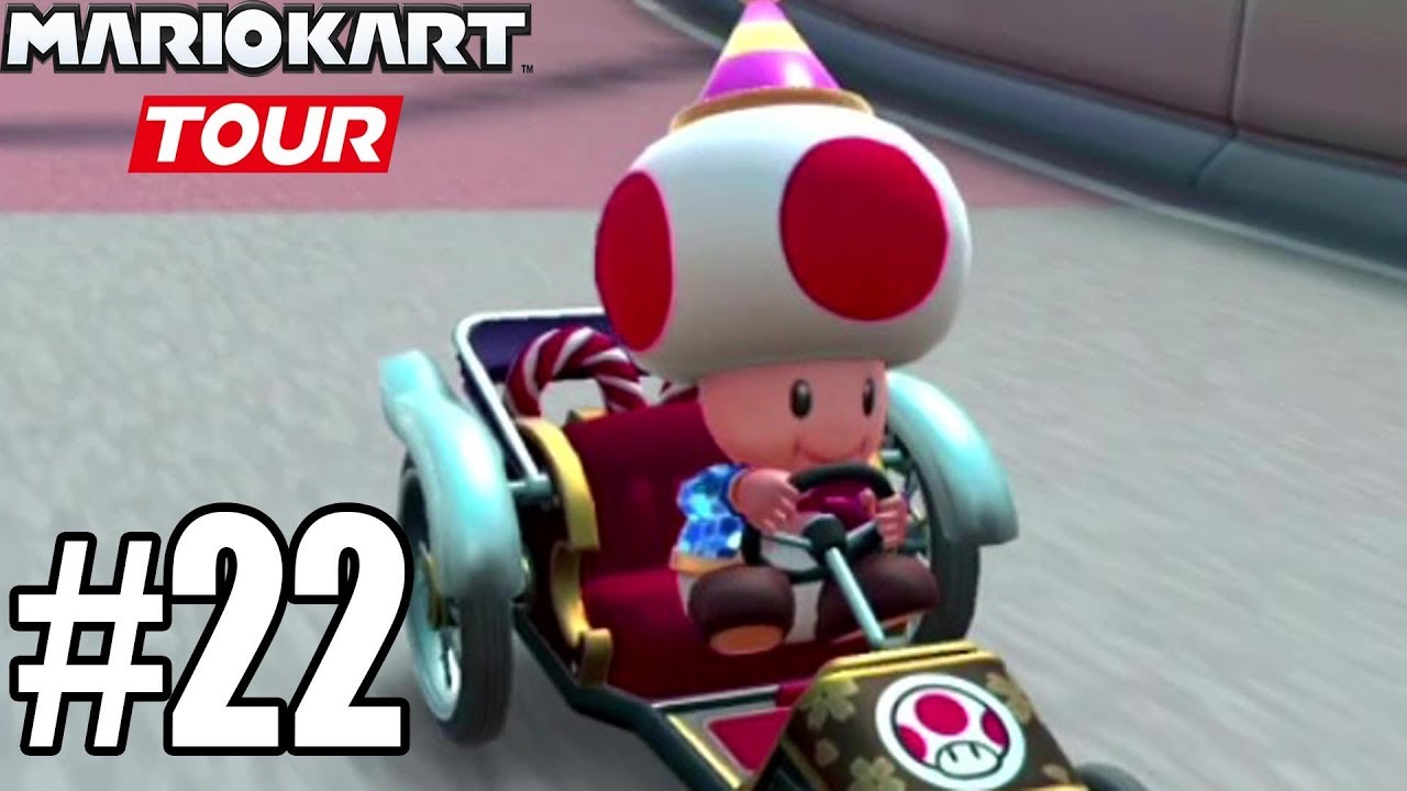 Mario Kart Tour New Years Tour Gameplay Walkthrough Part 22 - YouTube