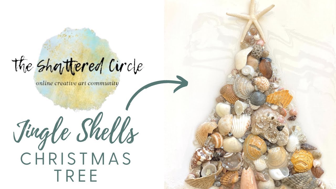 Jingle Shells Christmas Tree (Glass Art Tutorial) - YouTube