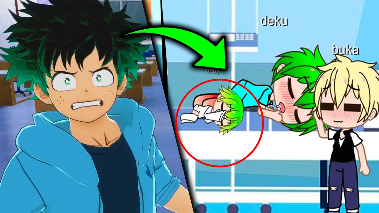 DEKU GIVES BIRTH AGAIN IN GACHA CLUB (3RD TIME!) - YouTube