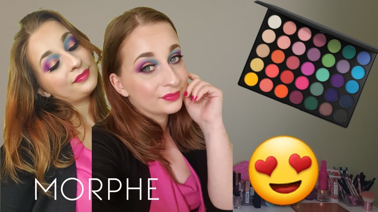 MAKEUP | MORPHE 35B | Coloré - YouTube