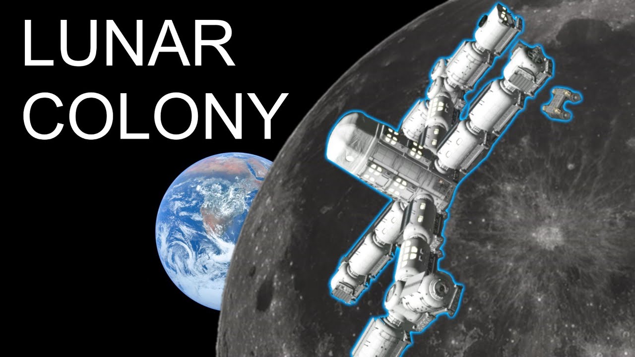 KSP | RSS Moon Permanent Base - YouTube