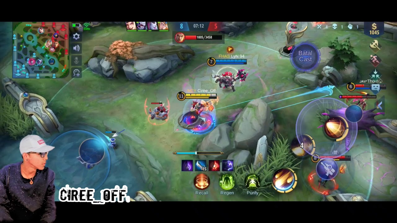 Mobile legends 5vs5 Gameplay with friends - YouTube