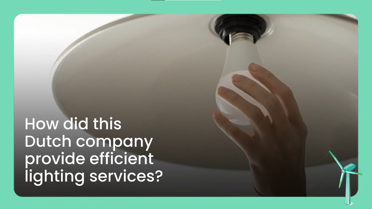 How did this Dutch company provide efficient lighting services? - YouTube