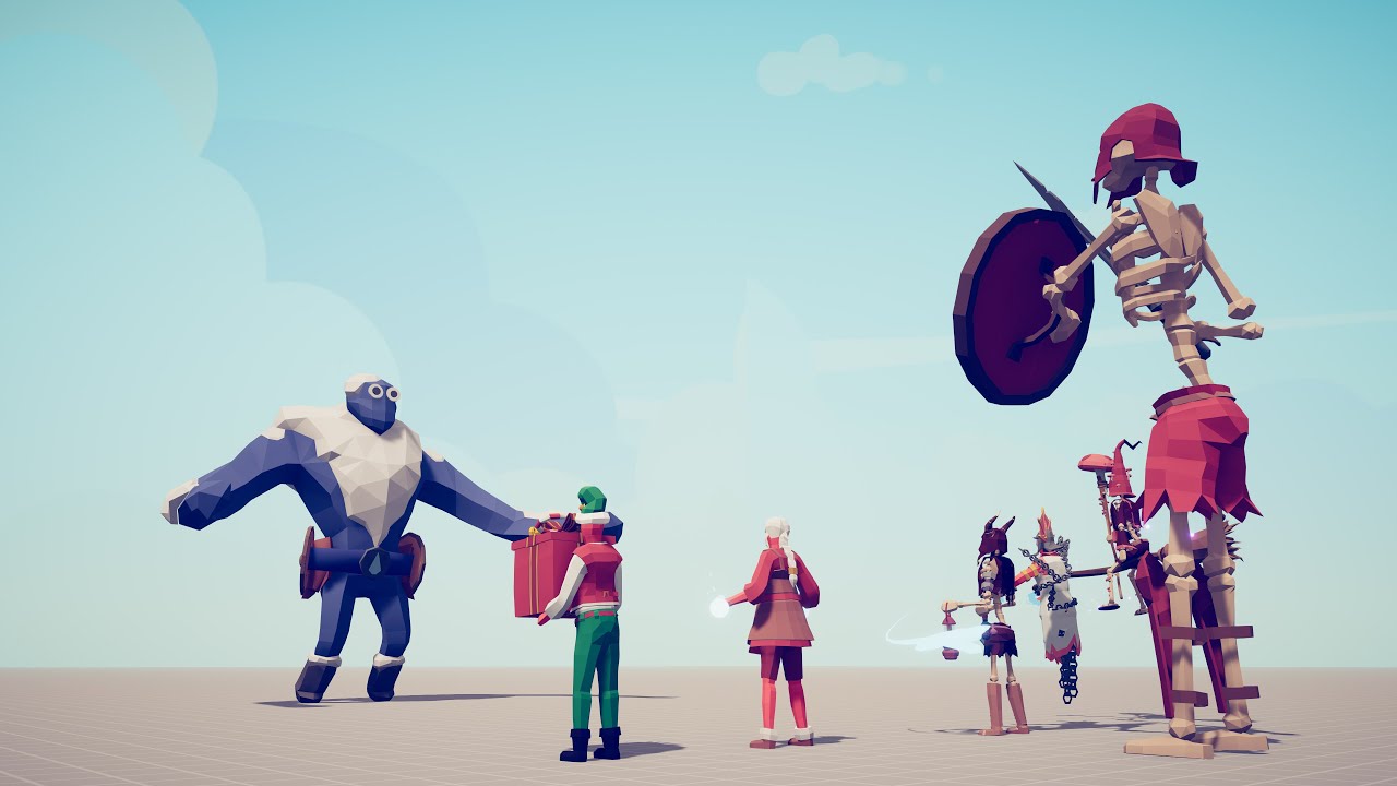 ALL NEW UNITS christmas vs EVERY UNIT Totally Accurate Battle Simulator ...