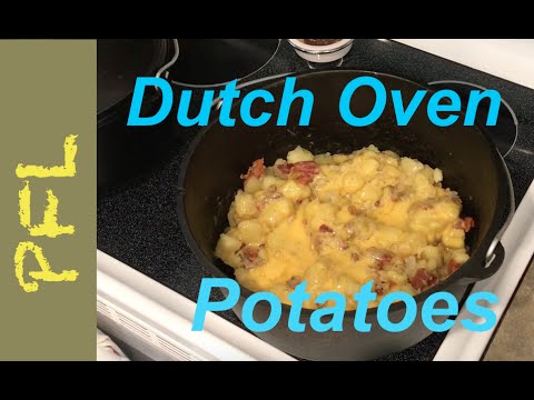 Worlds Best Dutch Oven Potato Recipe? - YouTube
