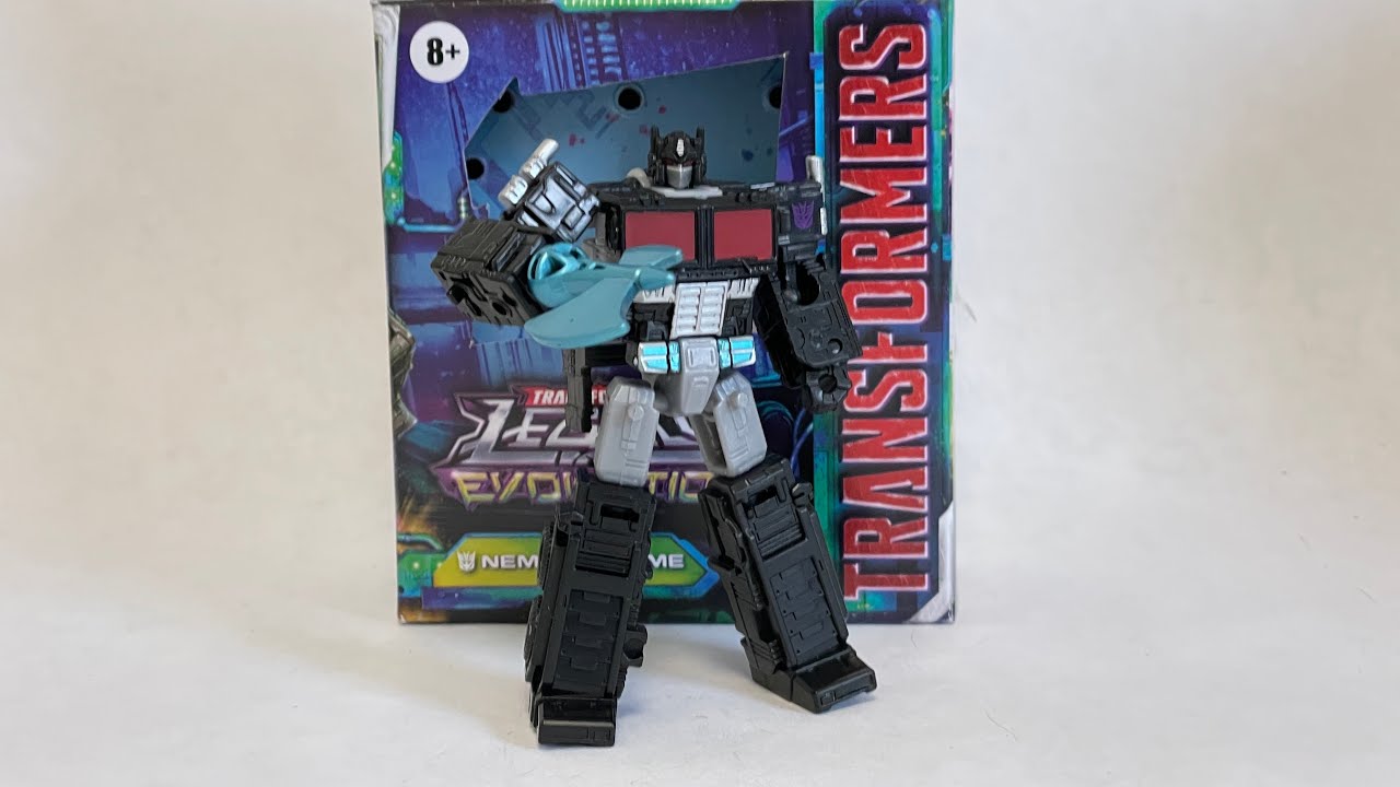 Core Class NEMESIS PRIME Hasbro Transformers Legacy Review - YouTube