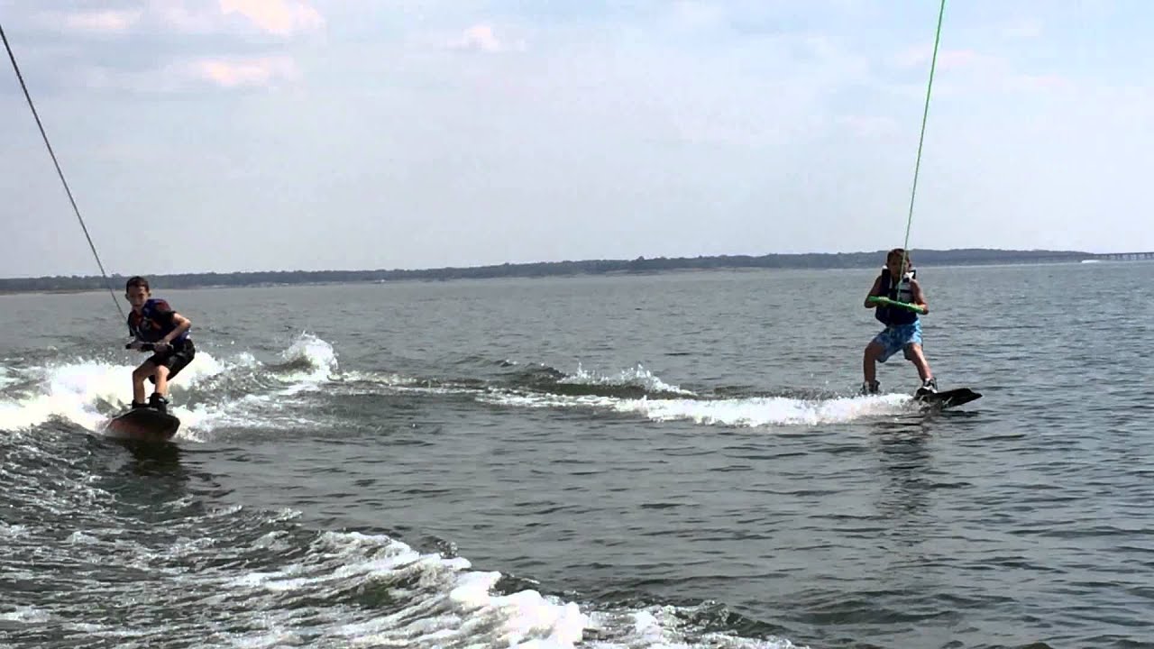 Tyler & Major Wakeboarding Doubles - YouTube