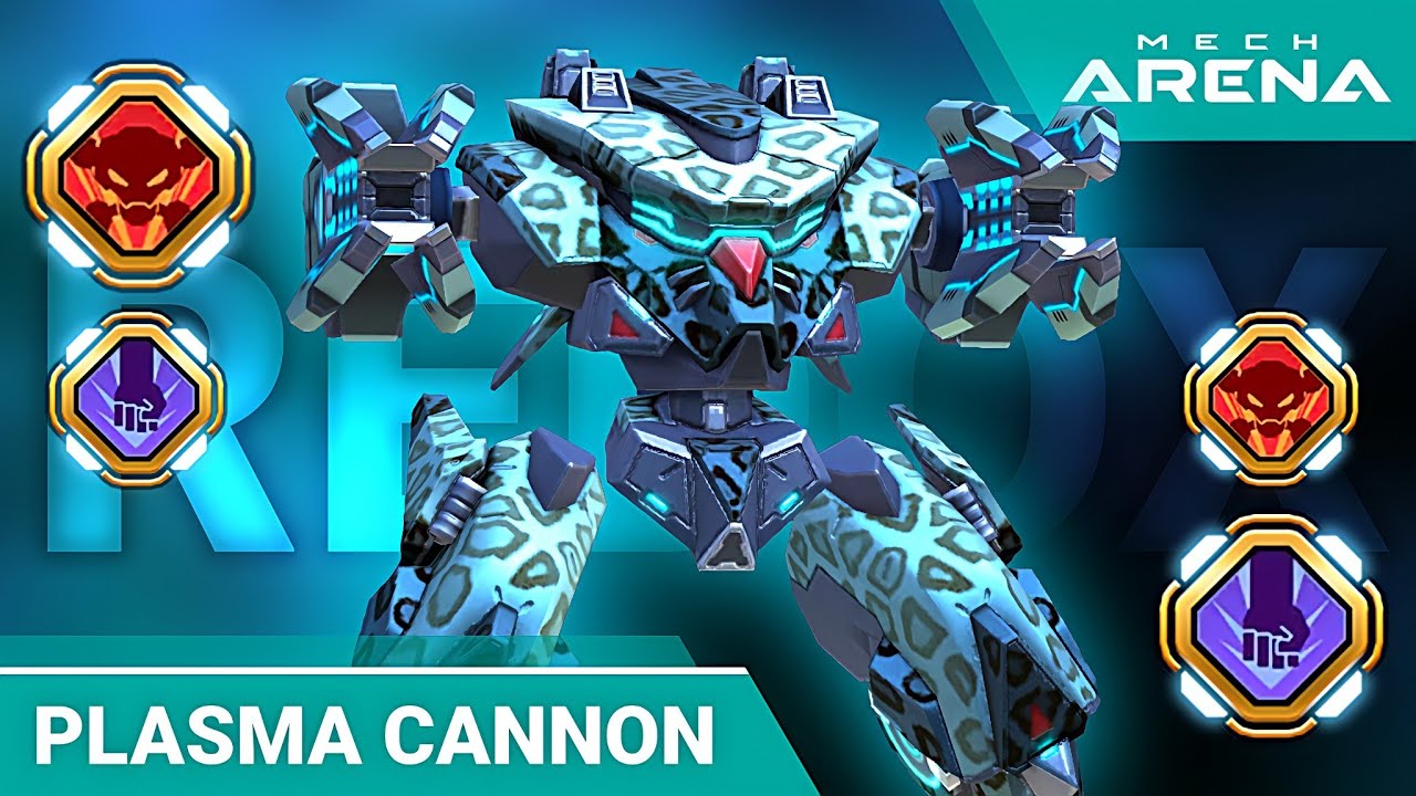 Redox + Plasma Cannon 6 - Mech Arena - YouTube