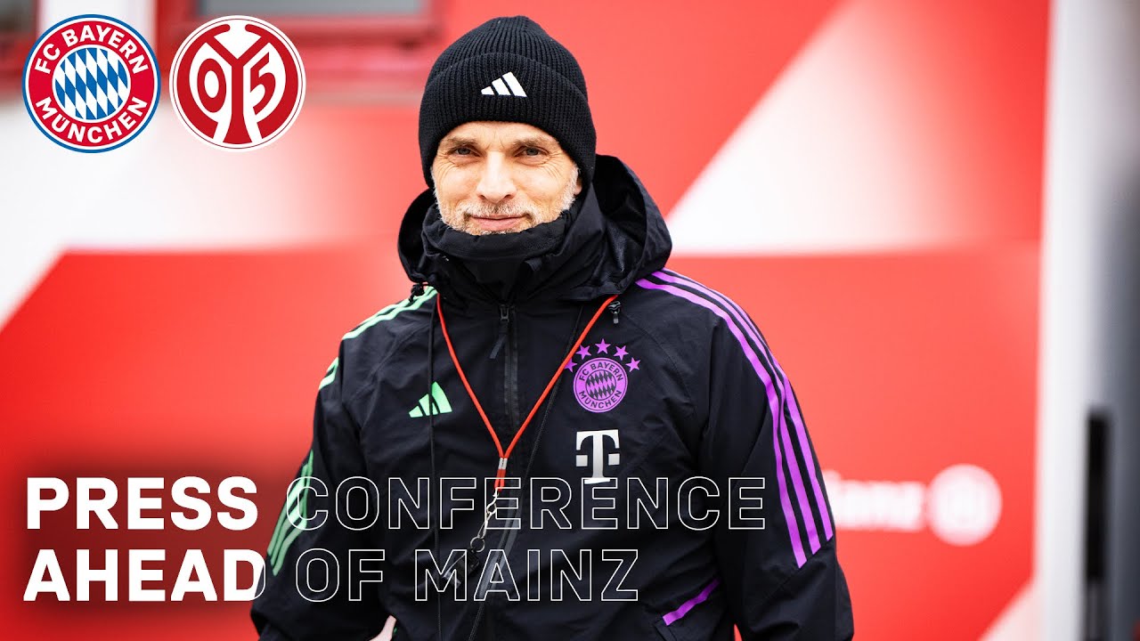 Press conference ahead of FC Bayern - Mainz 05 | 🇬🇧 - YouTube