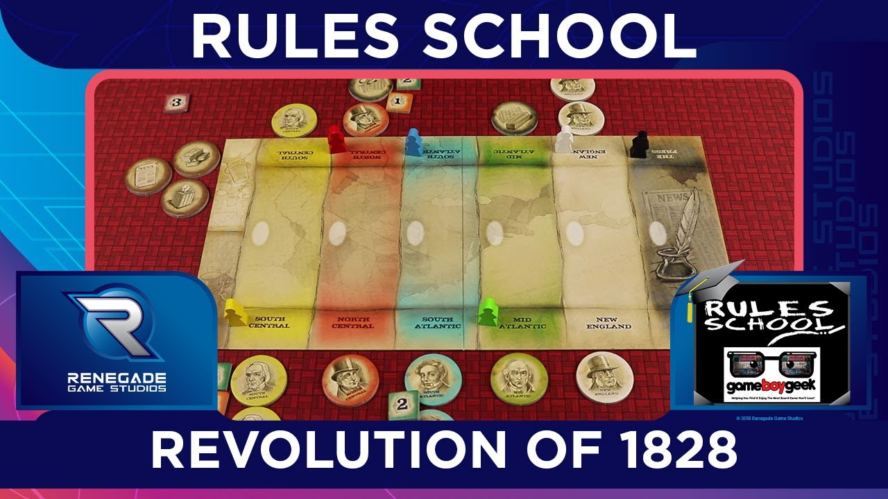 How to Play Revolution of 1828 (Rules School) with the Game Boy Geek ...