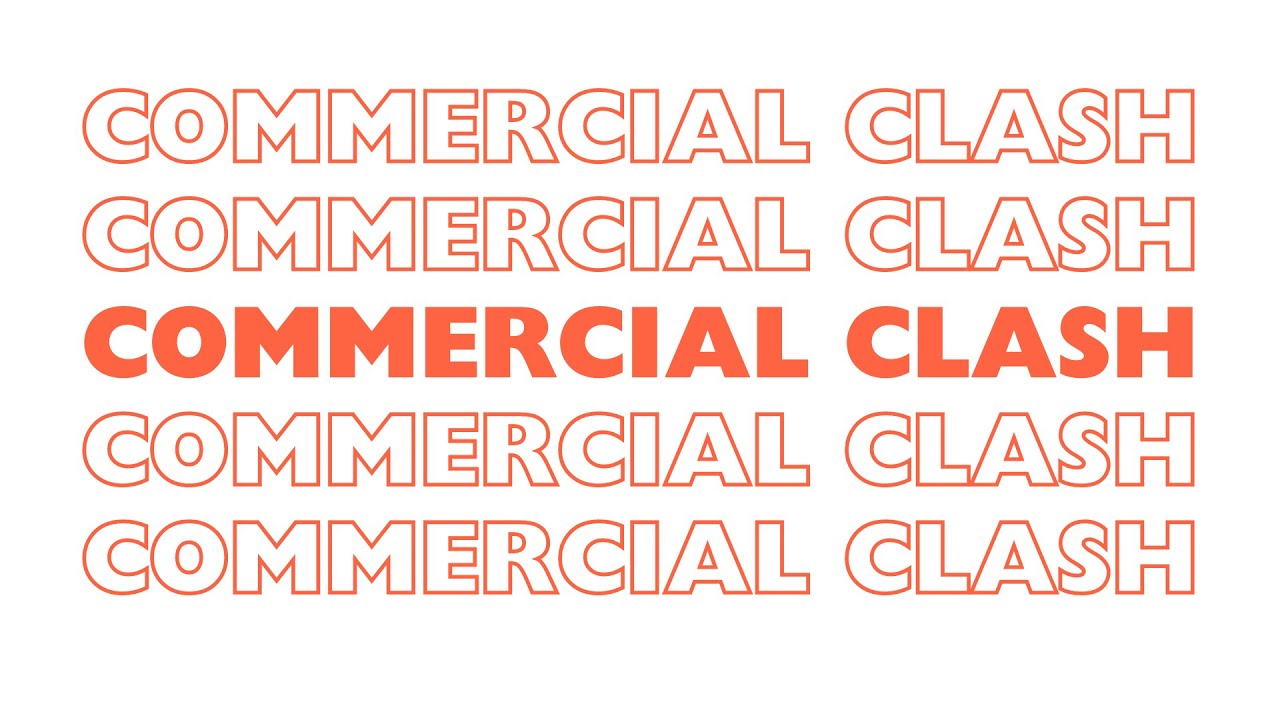 Commercial Clash - YouTube
