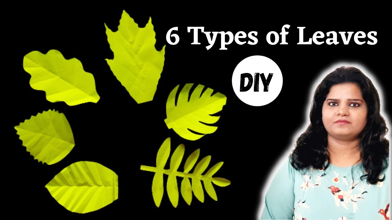6 Easy DIY Paper Leaves making Instructions (Paper Leaf Pattern ...