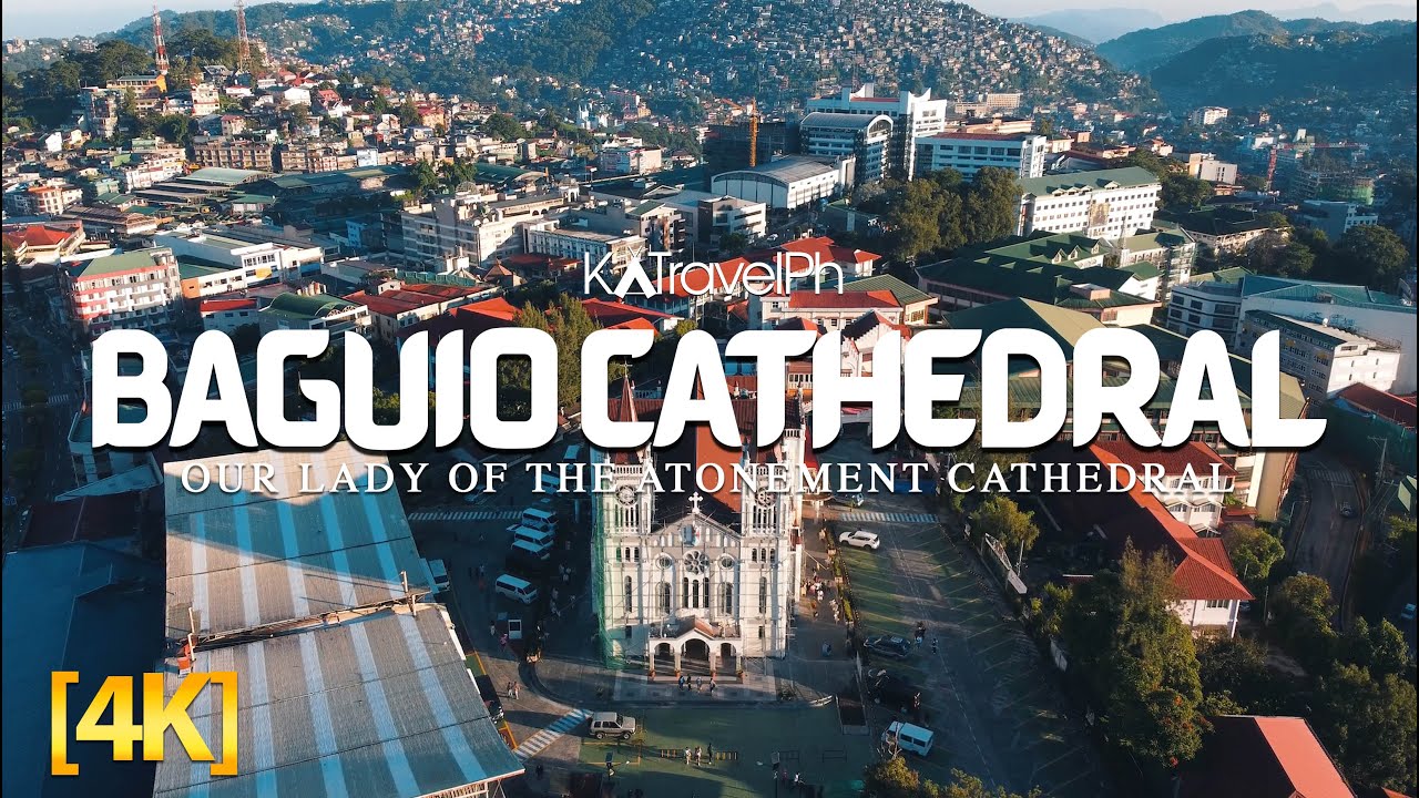 BAGUIO CATHEDRAL | 4K | PHILIPPINES | DJI Mini 2 | AERIAL TOUR ...