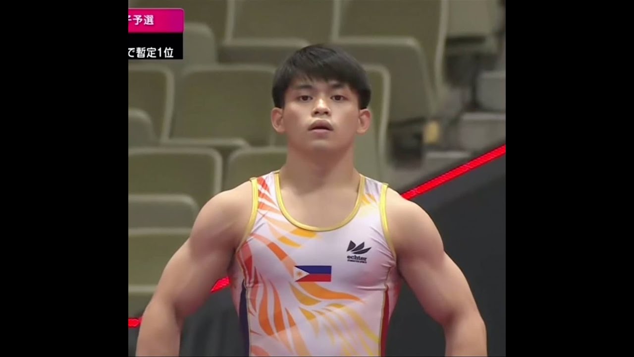 Carlos Yulo's Historic Gold in World's Gymnastics 2021 Vault ...