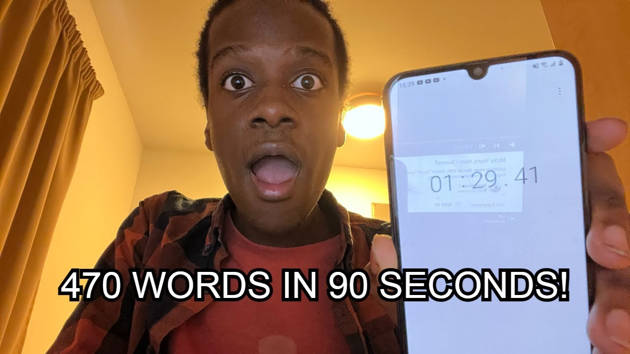 I Did The World's Fastest Overwatch 2 Rap - YouTube