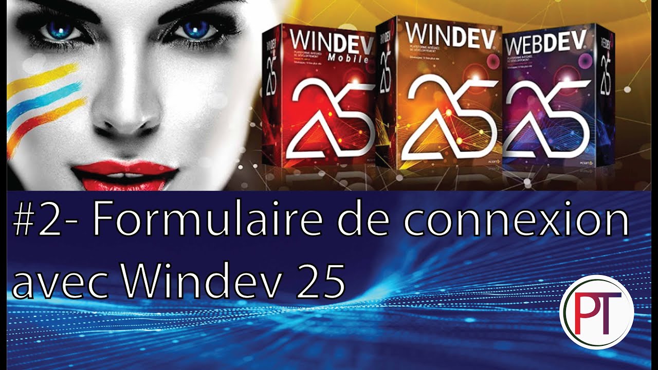 #2 Formulaire de Connexion avec Windev 25 - YouTube