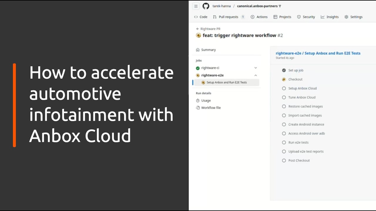 Accelerating Automotive Infotainment with Anbox Cloud - YouTube