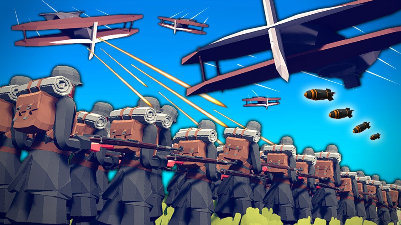 WW1 Planes are INSANE!? TABS WW1 Battles! Totally Accurate Battle ...
