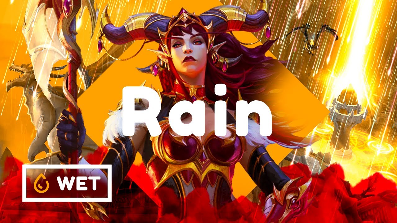 Getting wet in World of Warcraft Dragonflight - #rain Rain Potion - YouTube