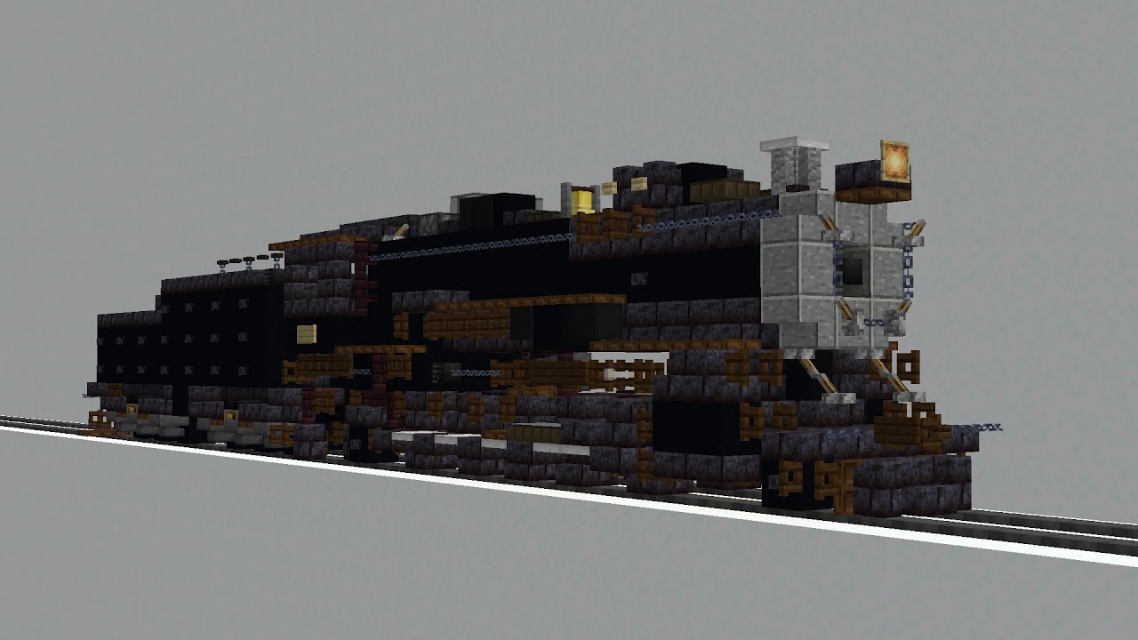How to build an A.T.&S.F. 900 Class || Minecraft Steam Locomotive ...