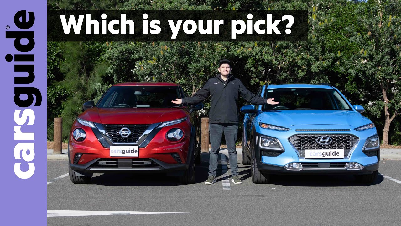 Hyundai Kona vs Nissan Juke 2020 comparison review - YouTube