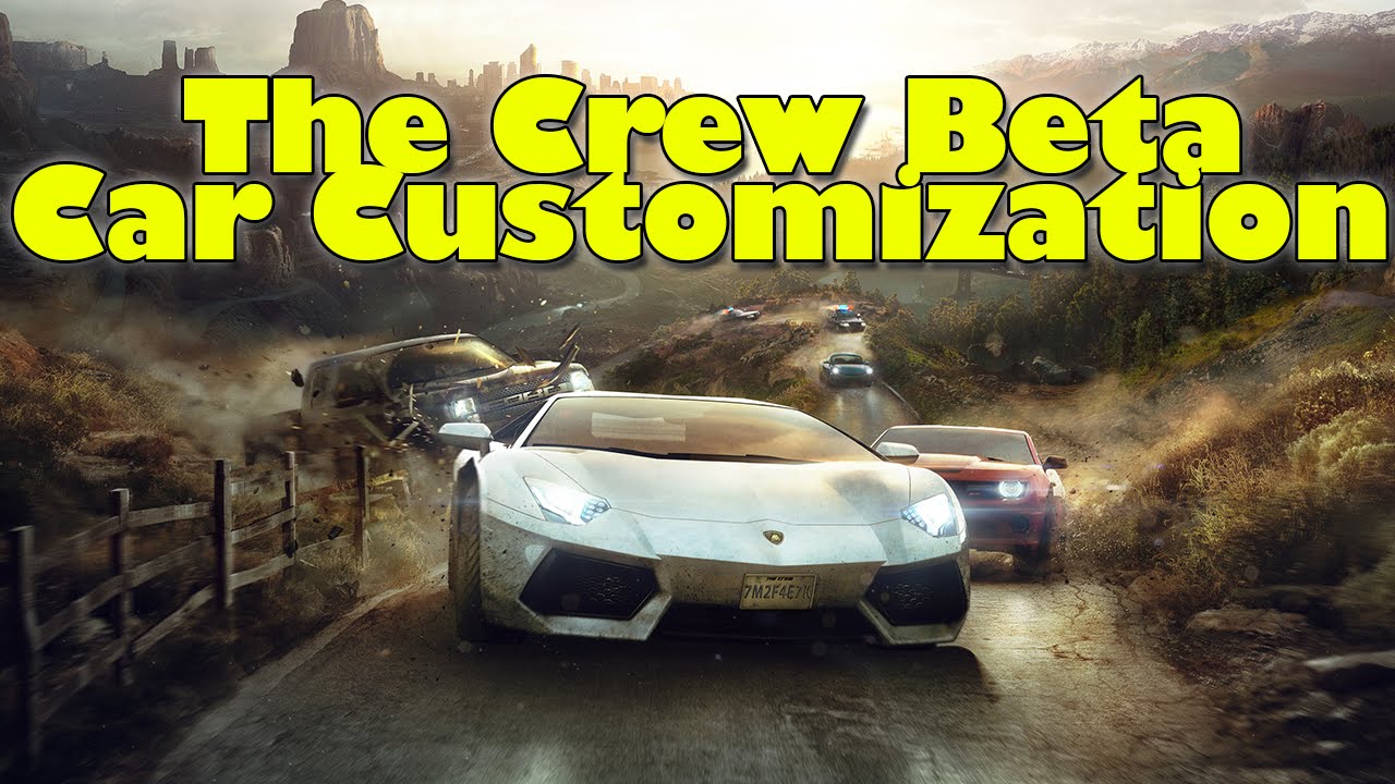 The Crew Beta - Car Customization - Detroit Tuner - YouTube