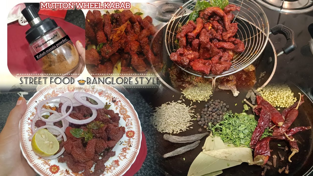 #20 #mutton wheel kabab|kabab masala powder|Full Recipe|tips|#youtube ...