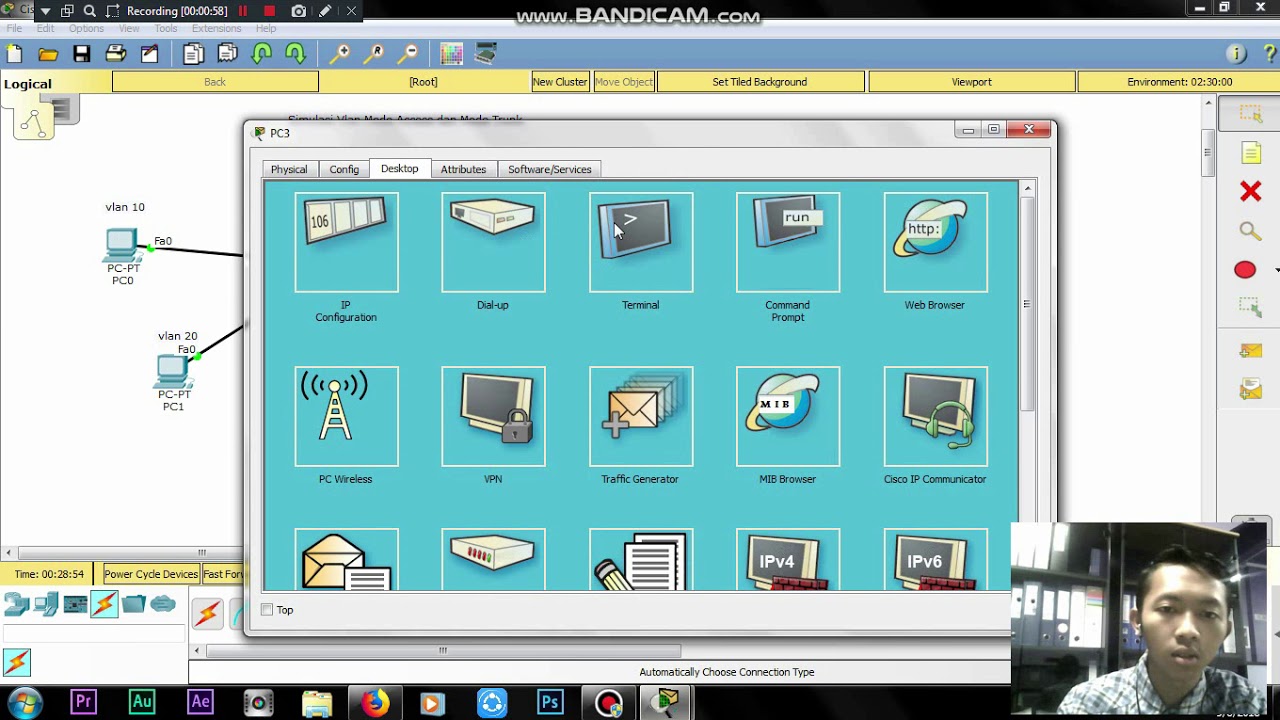 Configuration Switch Cisco VLAN UTS Pras - YouTube