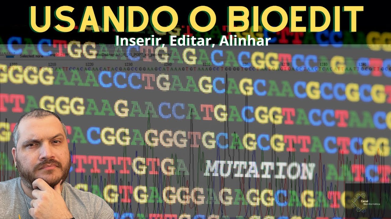 BioEdit: Tutorial Para inserir, editar e Alinhar - YouTube