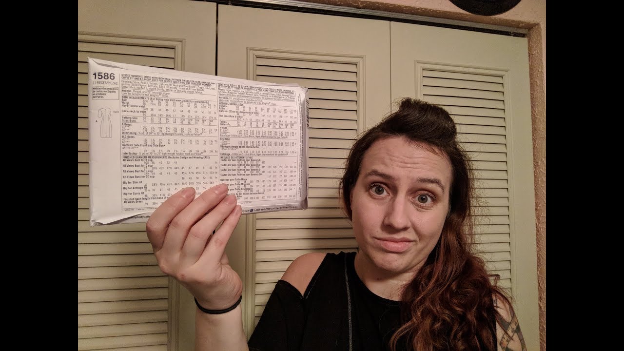 Reading a Pattern Envelope - YouTube