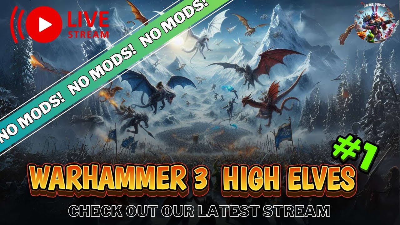 Total War: Warhammer 3 - High Elves Gameplay!! Episode 1 - YouTube