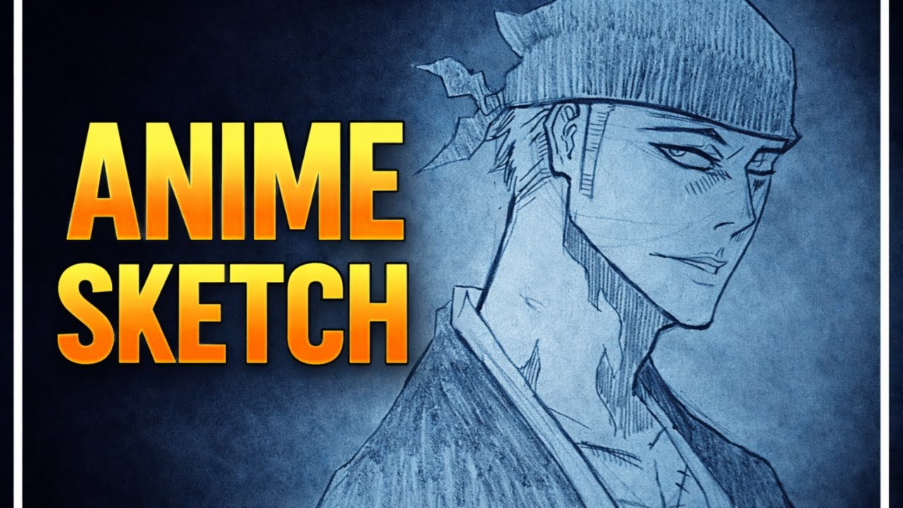 Luxury Anime Sketch | Samurai Art - YouTube