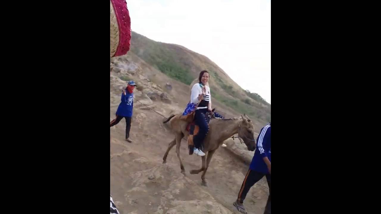 Taal Volcano Horseback Riding - YouTube