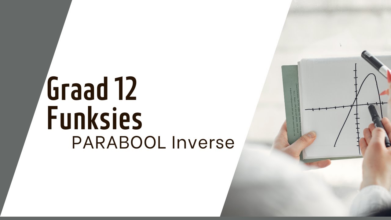 Funksie: Parabool Inverse (GRAAD 12 WISKUNDE) - YouTube