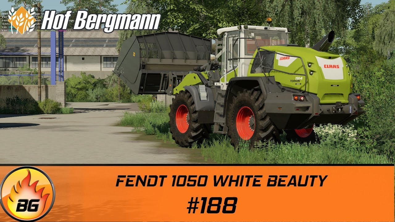 LS19 - Hof Bergmann #188 | FENDT 1050 WHITE BEAUTY | FS19 | Let's Play ...
